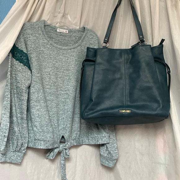 Sam & Libby | Bags | Samlibby Large Green Purse Combo | Poshmark